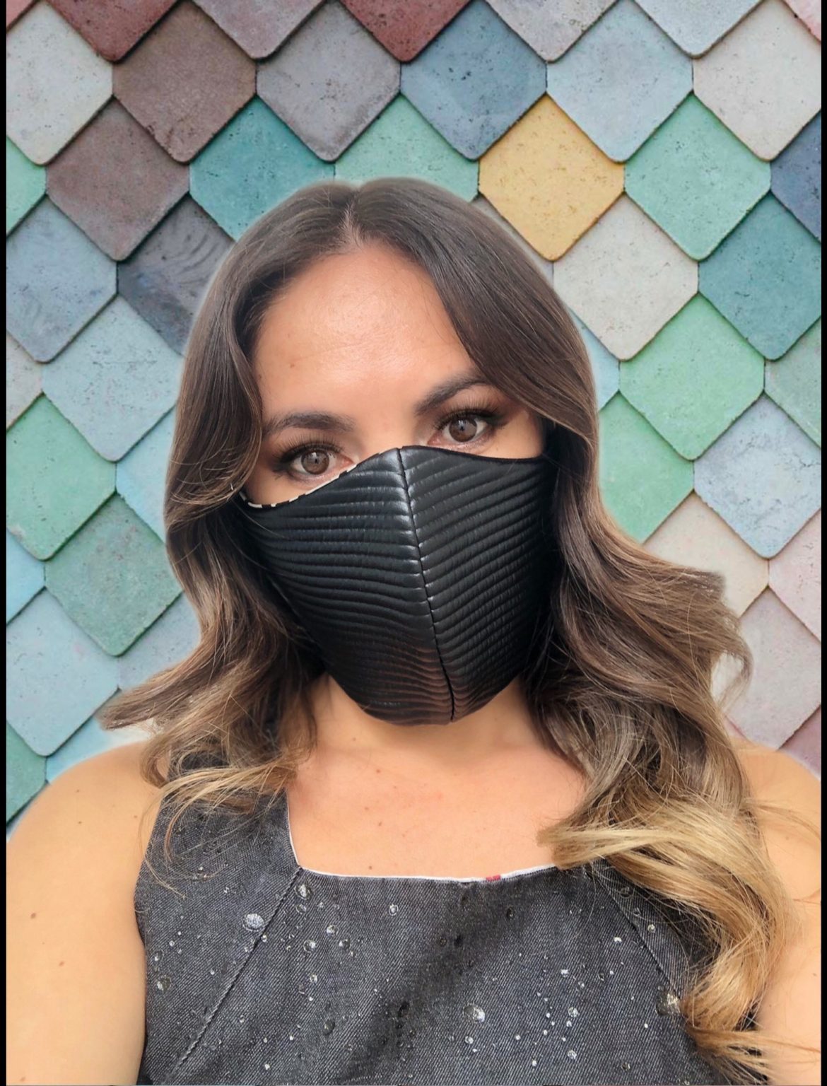 Regina Mask Chain - Ayla Clothing