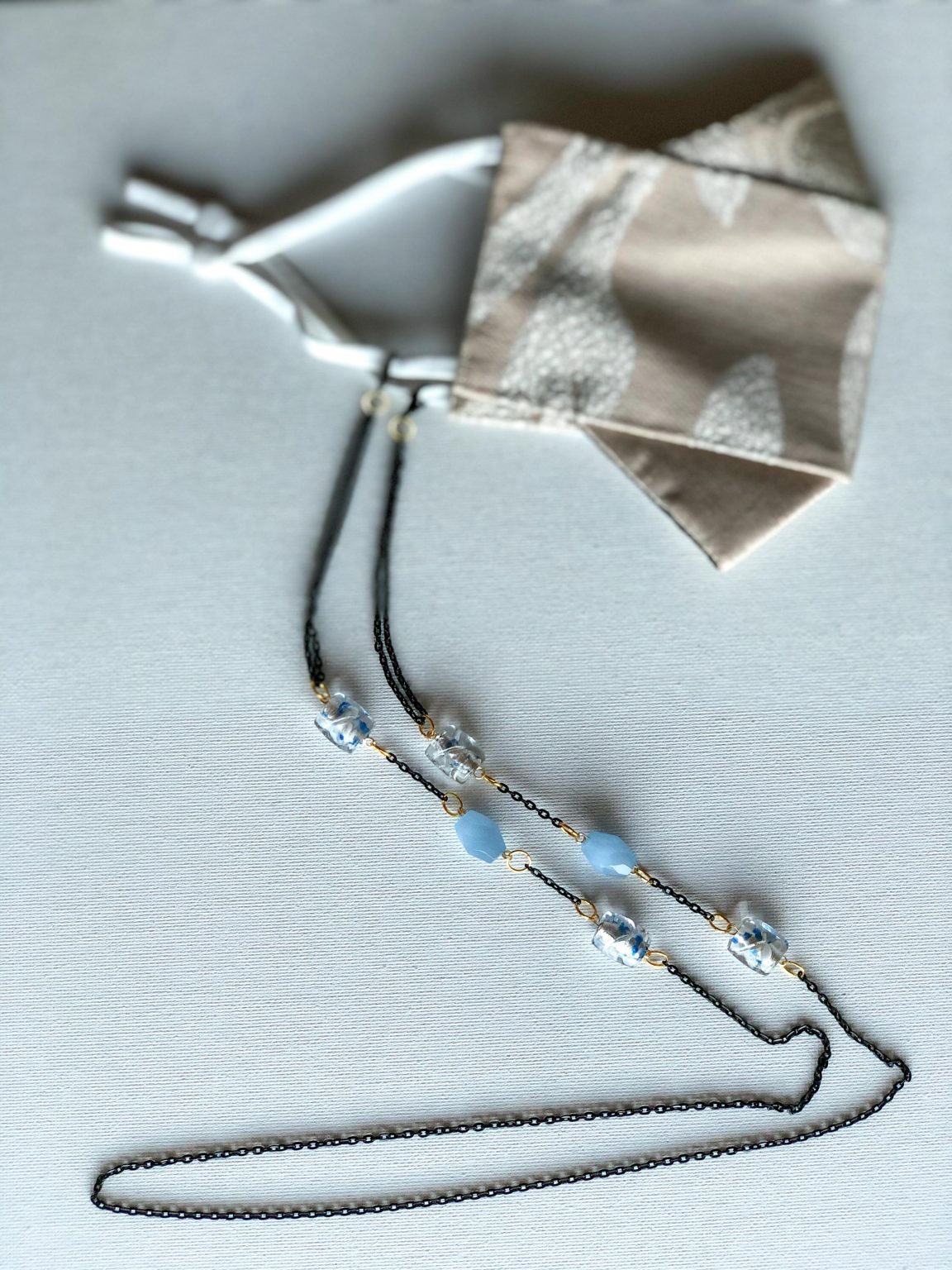 Regina Mask Chain - Ayla Clothing